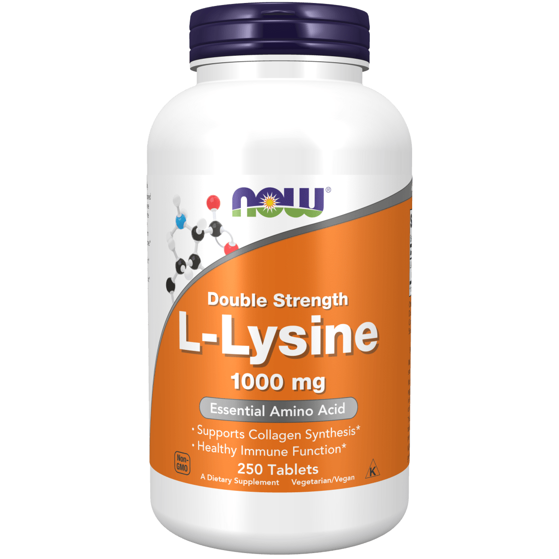 Now Foods L-Lysine, Double Strength 1000 mg - 250 Tablets | RIH/HAIOTB ...
