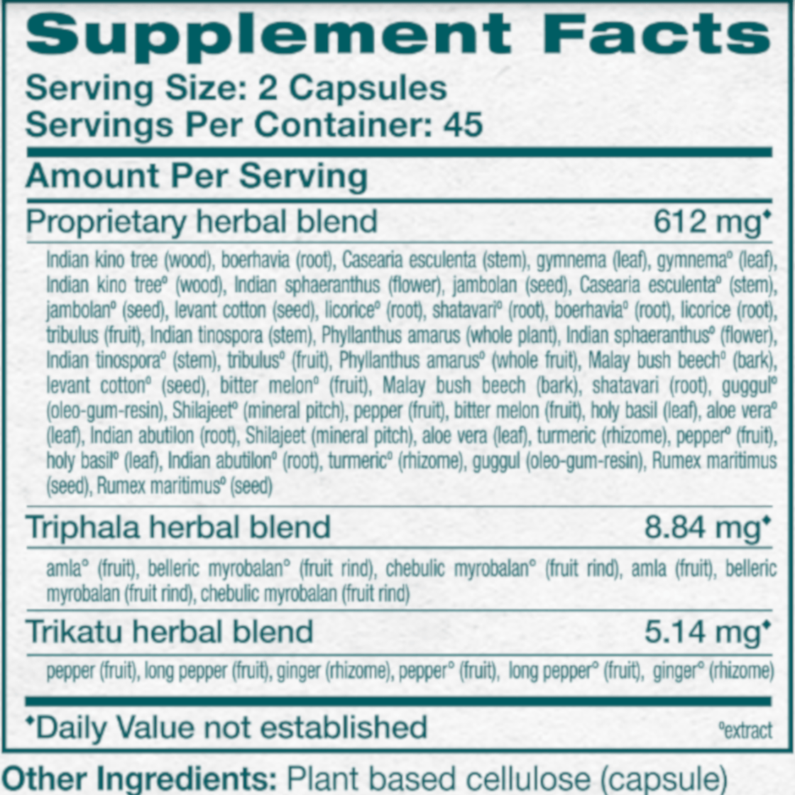 Himalaya Herbal Healthcare Glucocare - 90 Vegetarian Capsules | RIH/HAIOTB Stores